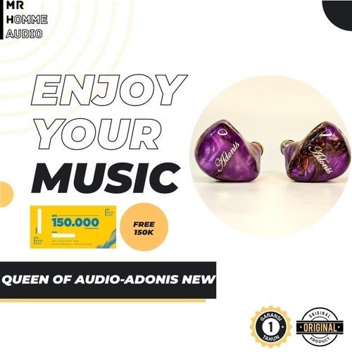 Jual Kinera QoA Adonis New 3 Hybrid IEM Headphones, Knowles BA + Custom ...