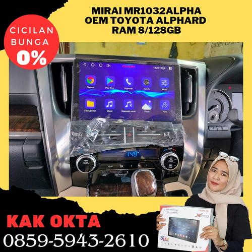 Jual Headunit android OEM Toyota Alphard MIRAI MR1032ALPHARD - Kota ...