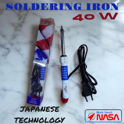 Jual SOLDER 40 WATT NASA KUALITAS BAGUS CEPAT PANAS TIMAH MUDAH LUMER ...