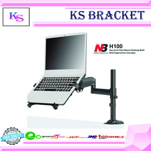 Jual NB H100 h 100 17" - 34" GAS STRUT MONITOR LED LCD ARM NORTH BAYOU ...