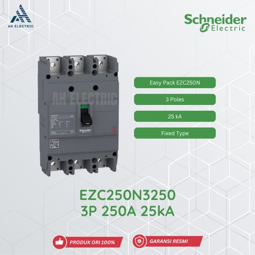 Jual SCHNEIDER EZC250N MCCB 250A 3P 3 PHASE 3 POLE 25 kA / MCCB SCHNEIDER / BREAKER / NFB ...
