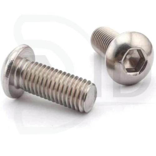 Jual baut L button Ss M6X35 pitch 1.0 dart baut 10 stainless Sus 304 ...