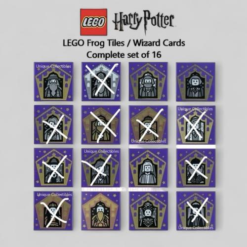 Jual LEGO Harry Potter Chocolate Frog Tiles Wizard Cards - Kota ...