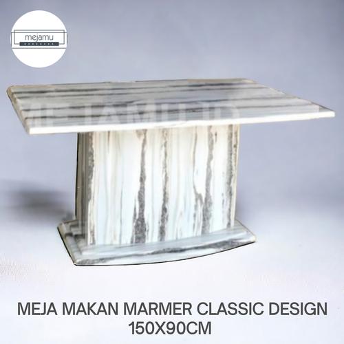 Promo Meja Makan Marmer Model Classic Design Everlasting Marble Top ...