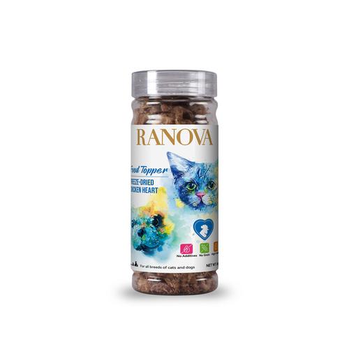 Promo Ranova Freeze Dried Chicken Heart Powder - Pet Dog Cat Snack ...