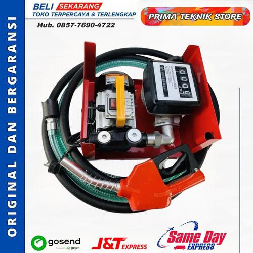 Jual Pompa solar flow meter / pompa transfer solar 4 Digit Fuel Rite ...