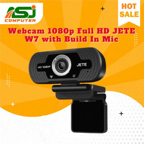 Jual Webcam 1080p Full HD JETE W7 with Build In Mic - Garansi Resmi 2 ...