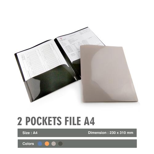 Jual Map File Dua Kantong Two Pockets Folder Daiichi DOS A4 - Dark blue - Jakarta Selatan ...