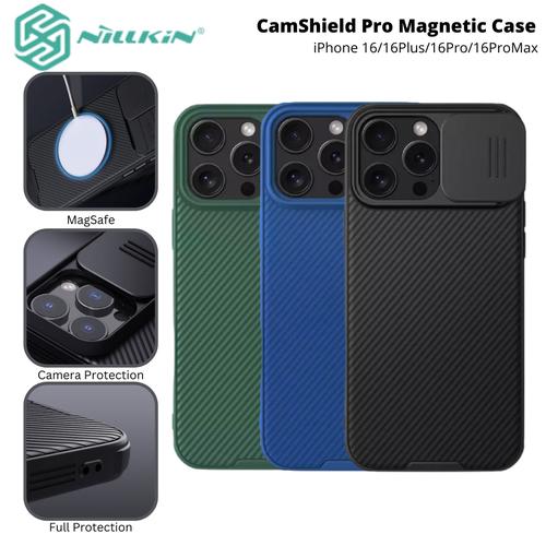 Jual Nillkin CamShield Pro Magnetic Case iPhone 16 Pro Max Plus MagSafe ...
