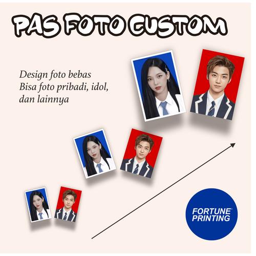 Jual Cetak Pas Foto / pass photo / foto pas / mini foto CUSTOM bisa ...