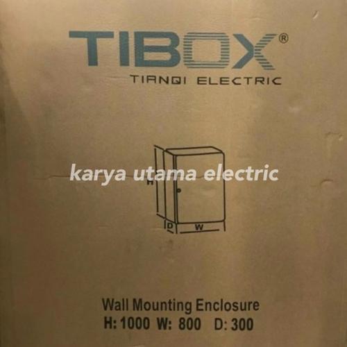 Jual Box panel tibox 1000x800x300 box besi merek tibox ip66 box panel ...