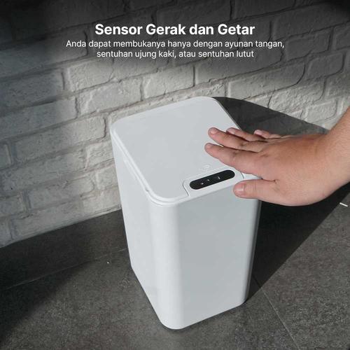 Jual Tong Tempat Sampah Ruangan Otomatis Infrared Sensor Gerak smart ...