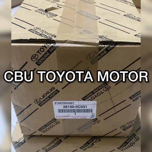 Jual DINAMO MOTOR STARTER STATER ASSY TOYOTA KIJANG INNOVA HILUX OLD ...