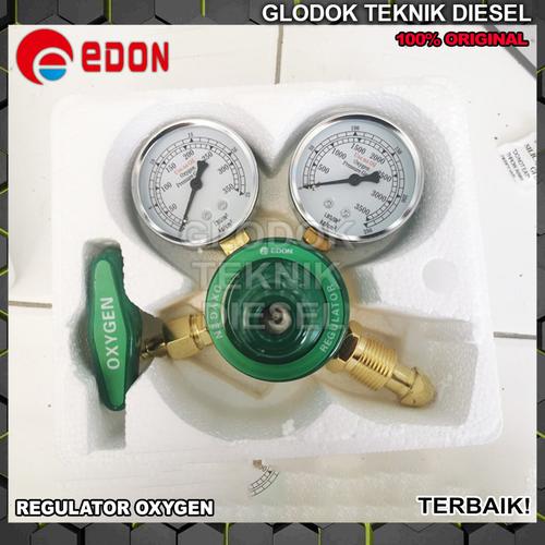 Jual Edon Regulator Las Oksigen Welding Regulator Tabung Oxygen ORIGINAL TERBAIK - Kota ...