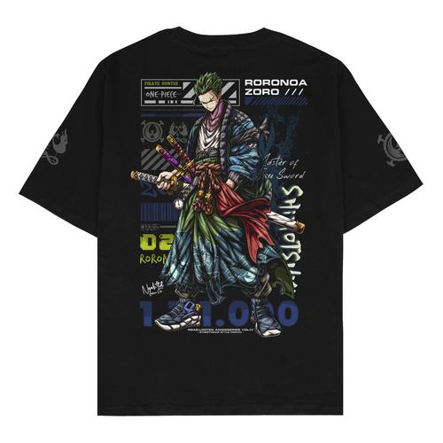 Promo Ngab Kaos Baju Distro Master Of Three Sword Roronoa Zoro Unisex ...