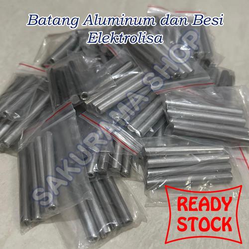 Jual Batang Rod Electrode Aluminum Besi Iron Elektrolisa Electrolyzer ...