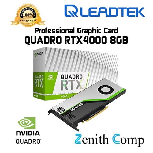 Jual VGA Leadtek nVidia Quadro RTX 4000 8GB GDDR6 - Kota Pekanbaru ...