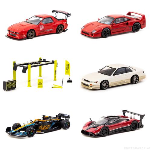 Jual Tarmac Works 1/64 T64R-066-RE Pandem Mazda RX-7 FC3S T64R-076-RE Ferrari F40 Lightweight ...