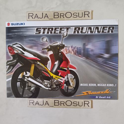 Jual Poster brosur katalog flyer jadul lawas Suzuki Smash SR 2005 - Kab ...