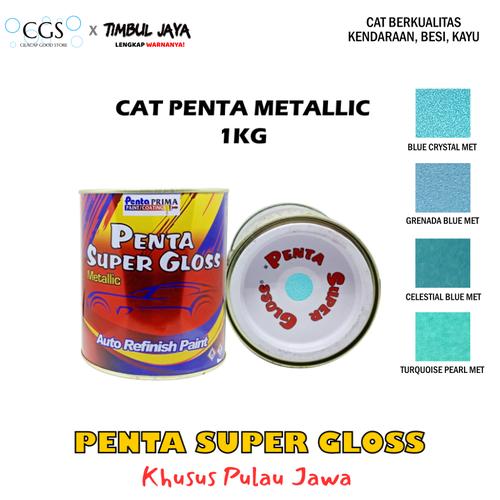 Jual PENTA GRENADA BLUE 1KG - penta biru super gloss - cat penta blue ...