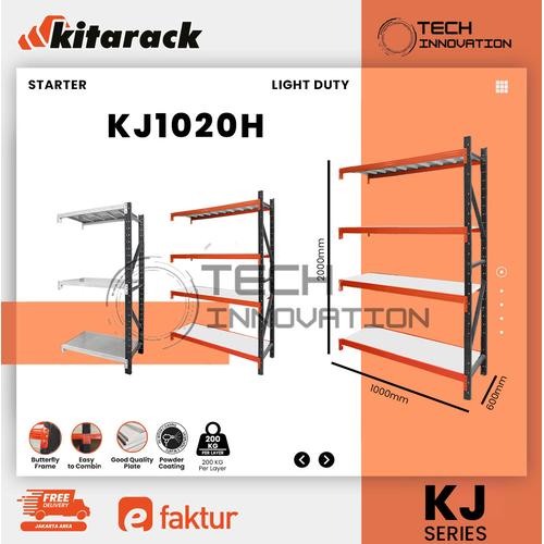 Promo KITARACK Jointer Rack KJ1020H Rak Gudang Besi 200KG Series ...