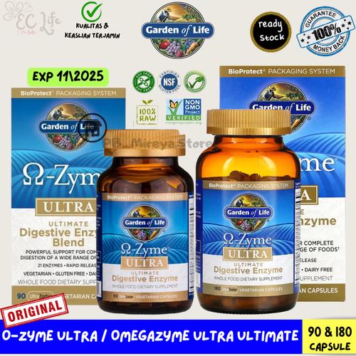 Jual Garden of Life O-zyme Ultra / Omegazyme Ultra / Ω-zyme Ultra ...