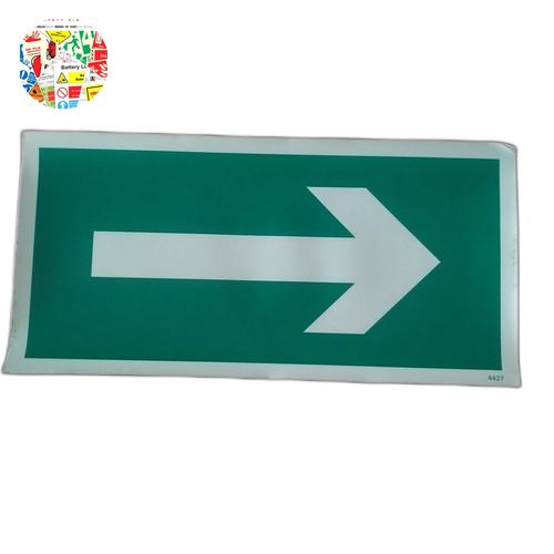 Jual Safety Sign Safety Arrow Straight IMPA 334427 150x300mm - Kota ...