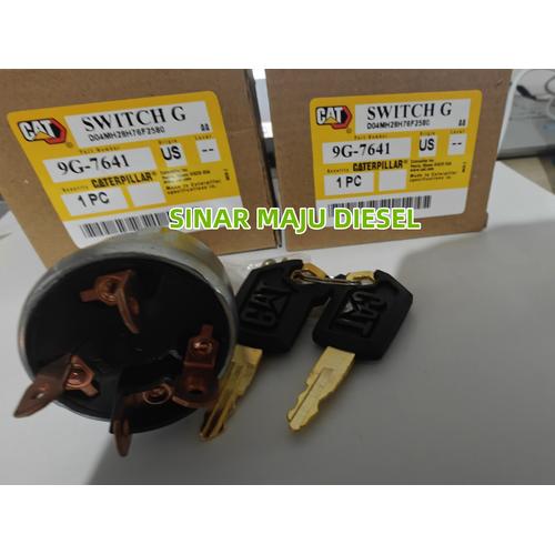 Jual Kunci Kontak Kaki 4 320C 320D 320D2 Switch Ignition Key 9G-7641 ...