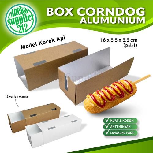 Jual Kotak CornDog - Box Corndog - Dus Corn Dog - Putih - Jakarta Barat ...