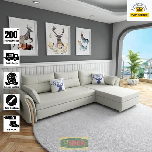 Jual IDEA - Sofa L Bed Minimalis/Sofa Tidur Super Empuk/Nyaman Untuk ...