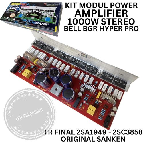 Jual KIT AUDIO MODUL POWER AMPLIFIER 1000W STEREO AMPLI RAKITAN TR FINAL 2SA1949 2SC3858 ...