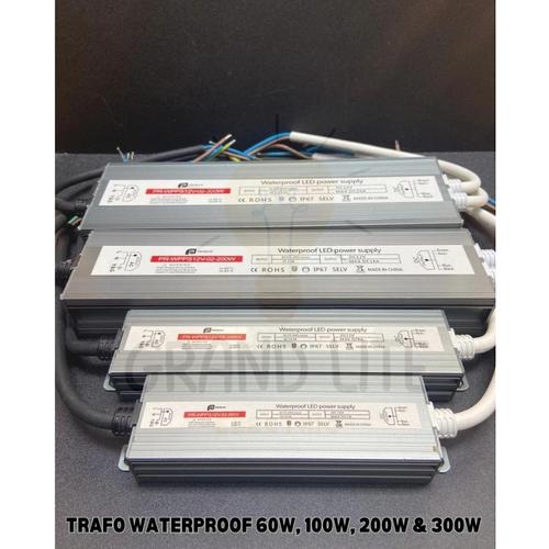 Jual Trafo Adaptor Waterproof DC 12V 60W 100W 200W 300W Power Supply ...