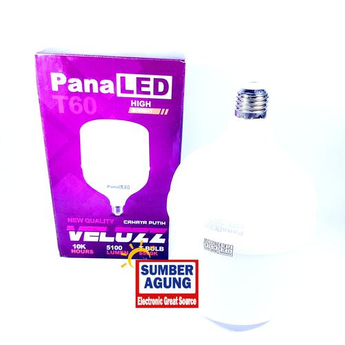 Jual Lampu LED Velozz Pana LED T60 Lampu Jumbo 60W 60 Watt Murah Besar Terang Ekonomis Ecer ...