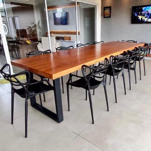 Jual Meja makan panjang / meja meeting kantor/bisnis Uk300×100×75×4cm ...