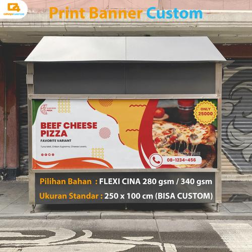 Jual Cetak Banner Print Banner Spanduk Bahan Flexy - MT / METER, 400 x ...