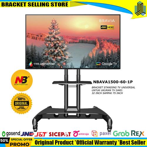 Jual Standing Bracket TV North Bayou AVA1500-60-1P 32"-75" Inch NB ...