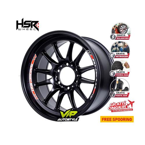 Jual Velg racing HSR Ameth R18 hardtop pajero sport fortuner Dmax land ...
