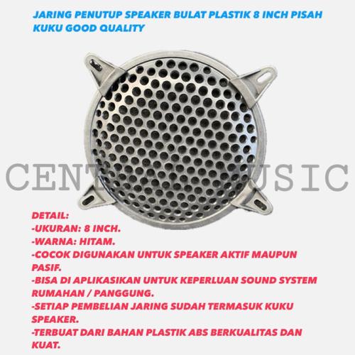 Jual JARING PENUTUP SPEAKER BULAT PLASTIK 8 INCH PISAH KUKU GOOD ...