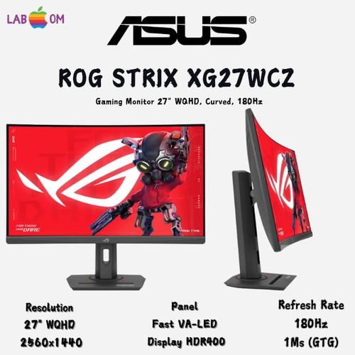 Jual ASUS ROG STRIX XG27WCS CURVED GAMING MONITOR 27-INCH WQHD 180HZ ...