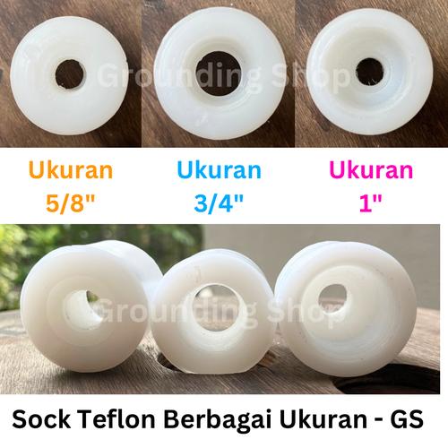 Jual Sock Teflon PVC Berbagai Ukuran / Sock PVC Teflon Anti Petir untuk ...