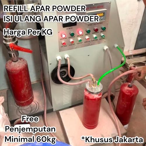 Jual REFILL ISI ULANG APAR POWDER HARGA PER KG FREE PENJEMPUTAN JAKARTA ...