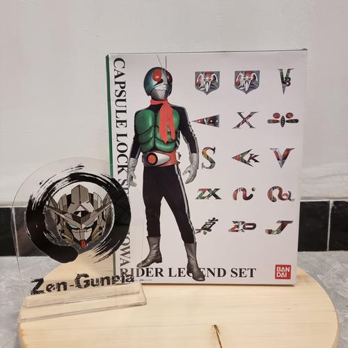 Jual Sound Capsule Lockseed Showa Rider Legend Set Premium BANDAI Kamen ...