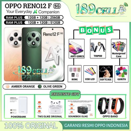 Jual OPPO RENO12 F 5G RAM 12/256 GB | OPPO RENO 12F 5G RAM 12/512 GB | OPPO RENO12F 5G GARANSI ...