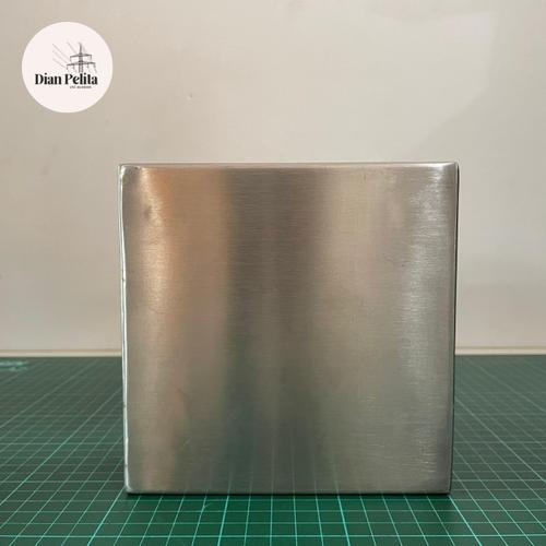 Jual Junction Box 15x15x10cm x 1,8mm SS Stainless Steel + Base Plate SS ...