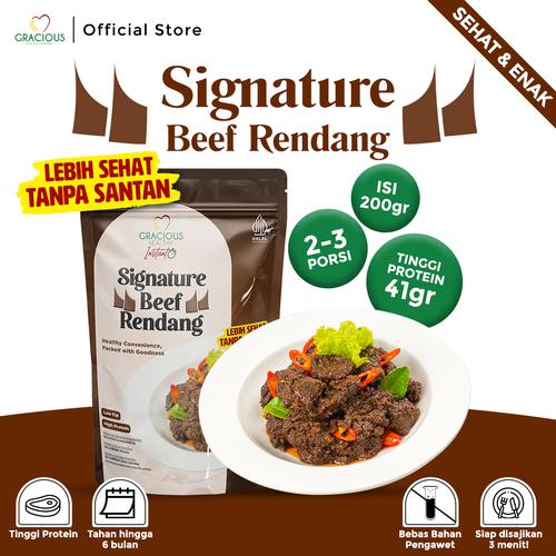 Promo SIGNATURE BEEF RENDANG | Rendang Sehat Tanpa Santan - Jakarta ...