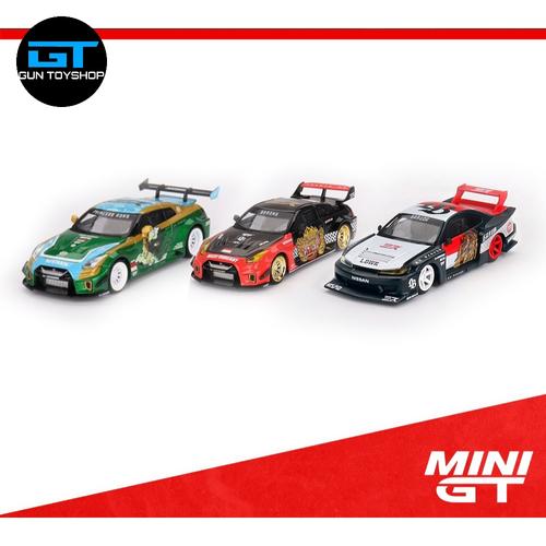 Jual Mini GT Mizu Diecast Set LB Silhouette Works GT Nissan 35GT-RR ...