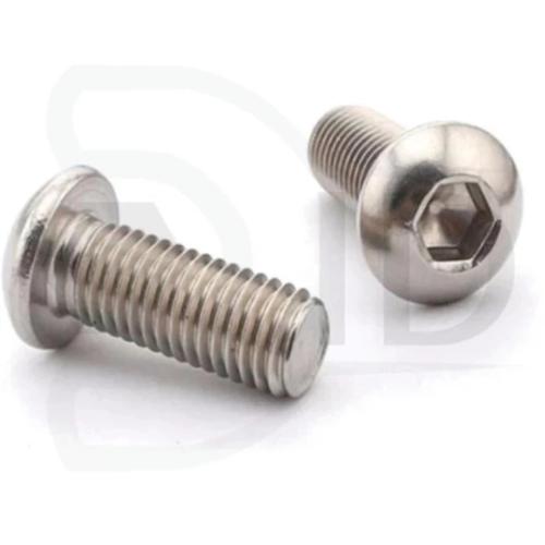 Jual baut L button Ss M8X16 pitch 1.25 stainless Sus 304 THE - Kab ...