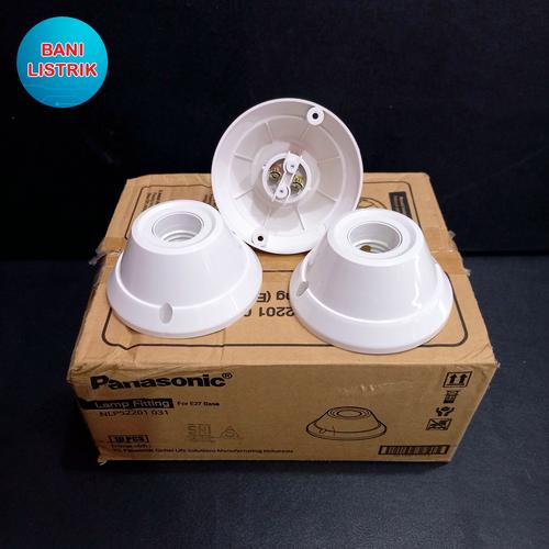 Jual Fitting Lampu Plafon Panasonic Original Sarang Lampu Tempel Bulat ...