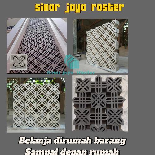 Jual Roster motif yamaha / Roster beton minimalis / loster beton ...