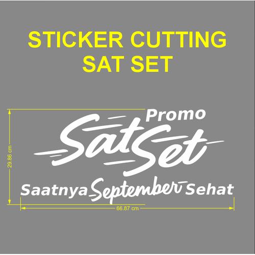 Jual Sticker PREMIUM SAT SET (RL) Cutting - Jakarta Barat - asoka ...